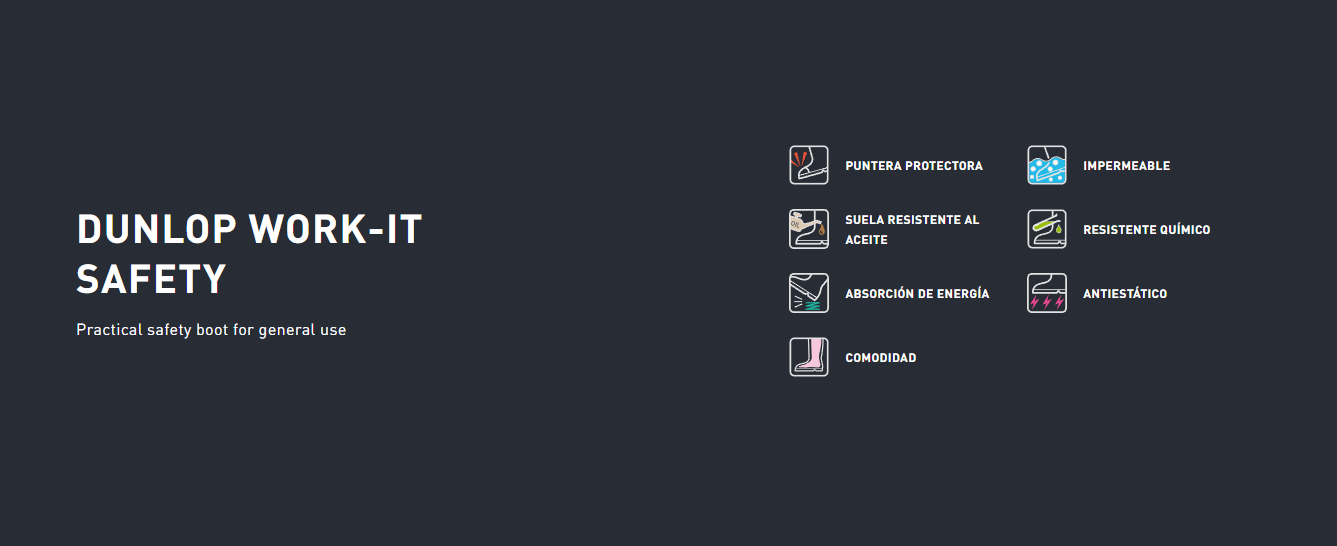 DUNLOP WORK-IT SAFETY - Inial Ecuador